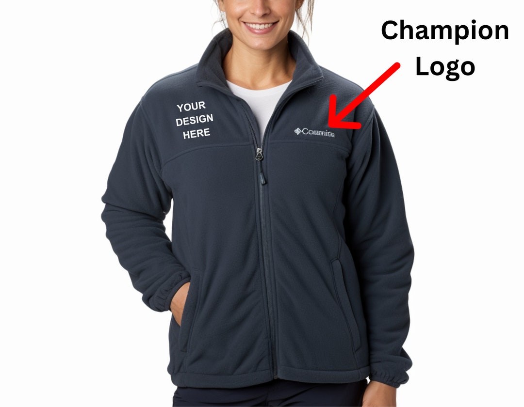 Custom Made to Order Embroidered Fleece Jacket, Custom Embroidered ...