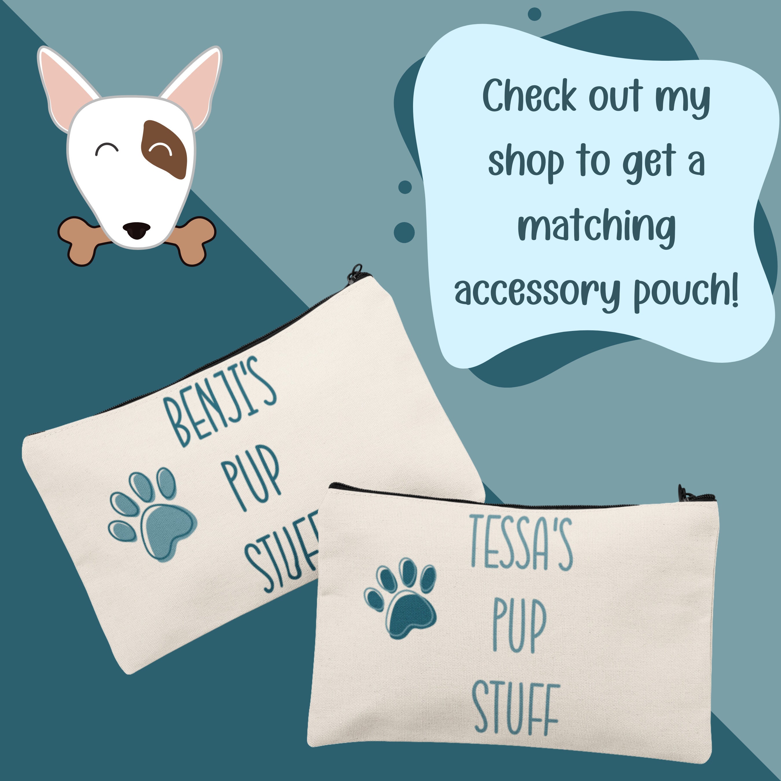 Custom Dog Travel Bag Dog Backpack Dog Walking Bag Personalized Dog Bag ...