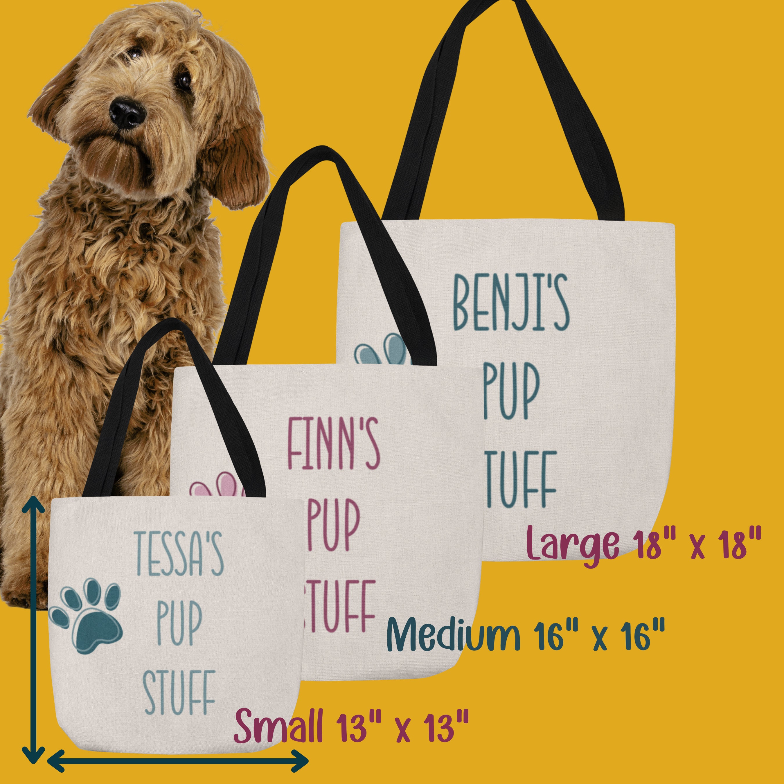 Custom Dog Travel Bag Dog Backpack Dog Walking Bag Personalized Dog Bag ...