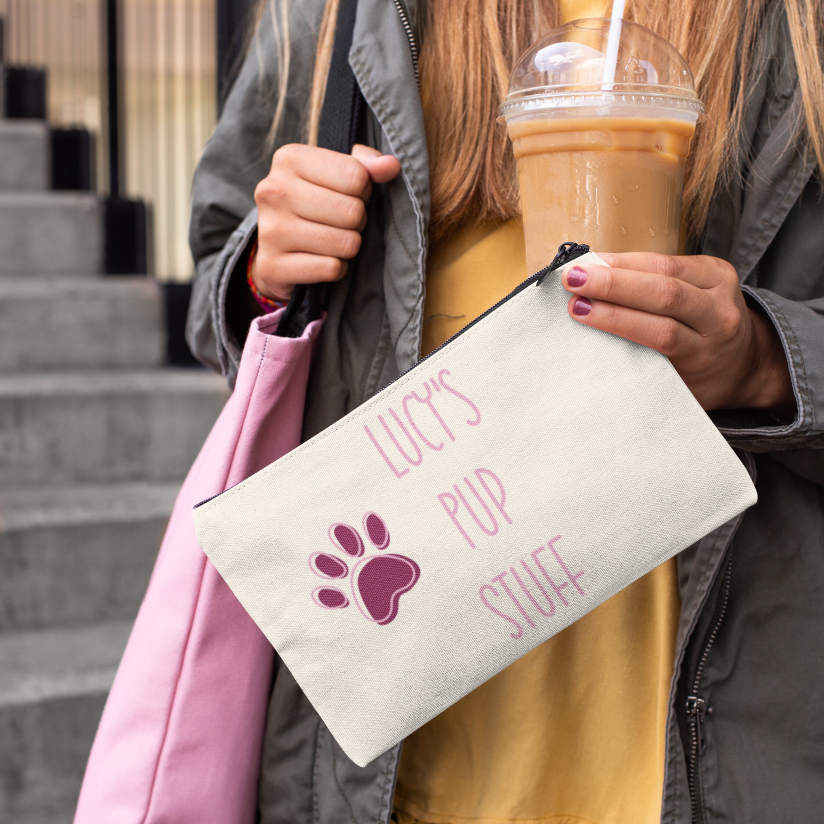 Dog Treat Pouch Dog Travel Bag Cute Pouch Personalized Dog Bag Dog ...