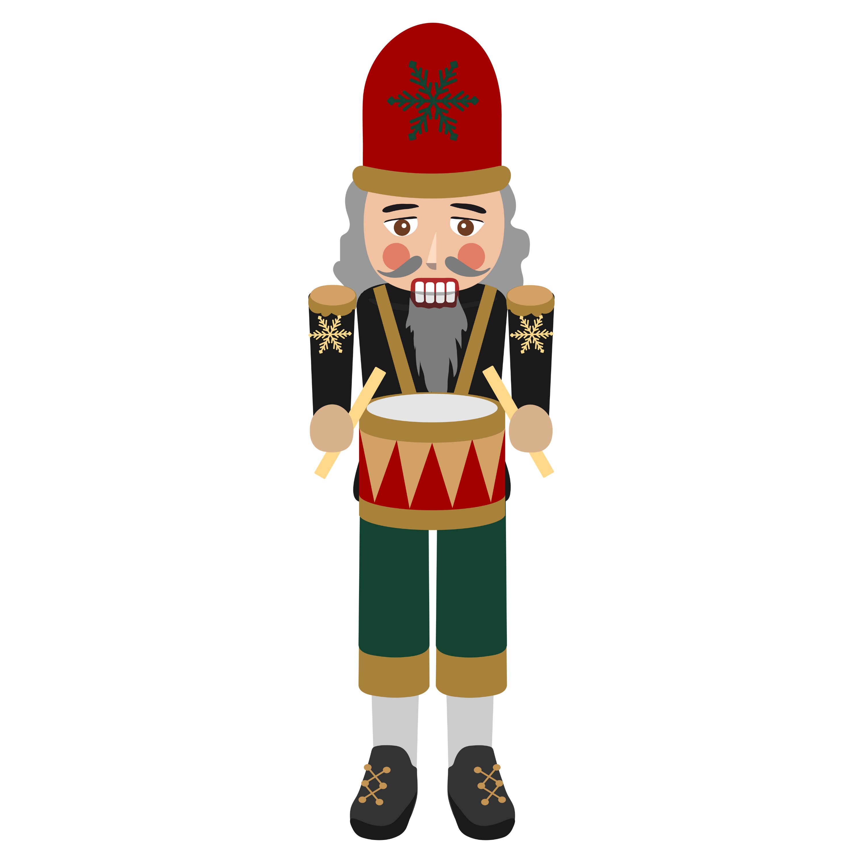 Nutcracker Bundle, Nutcracker Png Bundle, Nutcracker Pdf Document, 12 Nutcrackers, Paper Craft ...