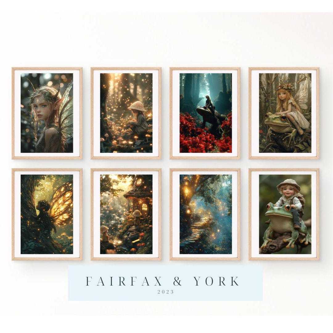 Goblincore Fairycore Printable Wall Art | Cottagecore Aesthetic Poster ...