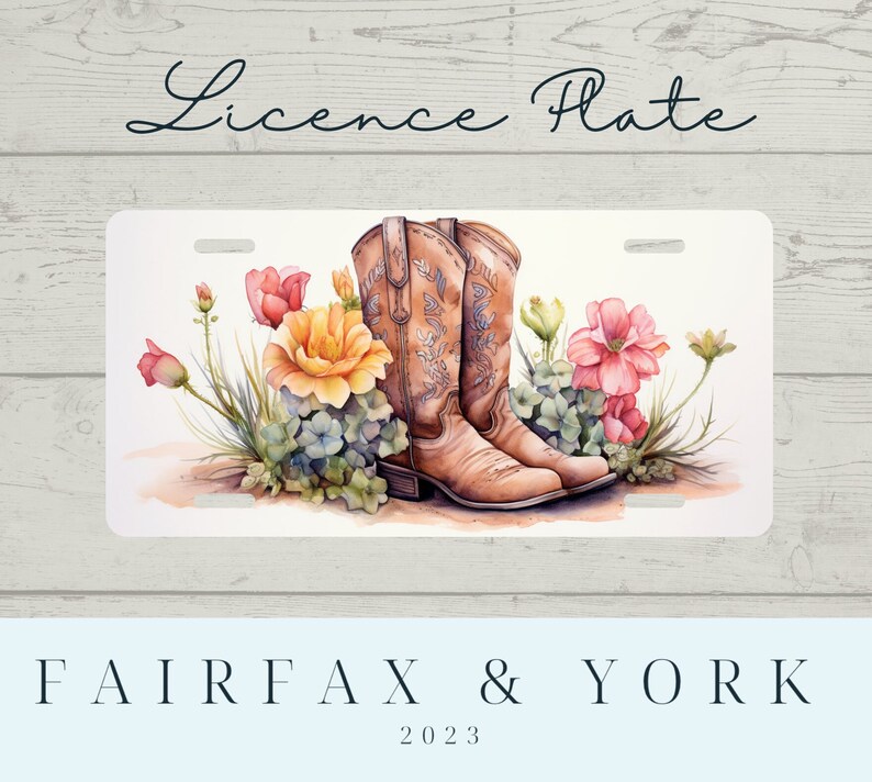 License Plate PNG, Cowgirl Plate Design, Car License Plate, Digital ...