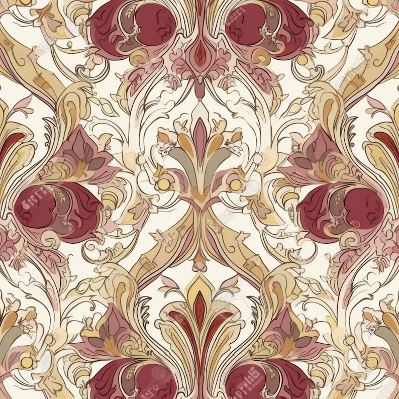 Florentine Paper, Digital Paper, Florentine, Paper Craft, Digital ...