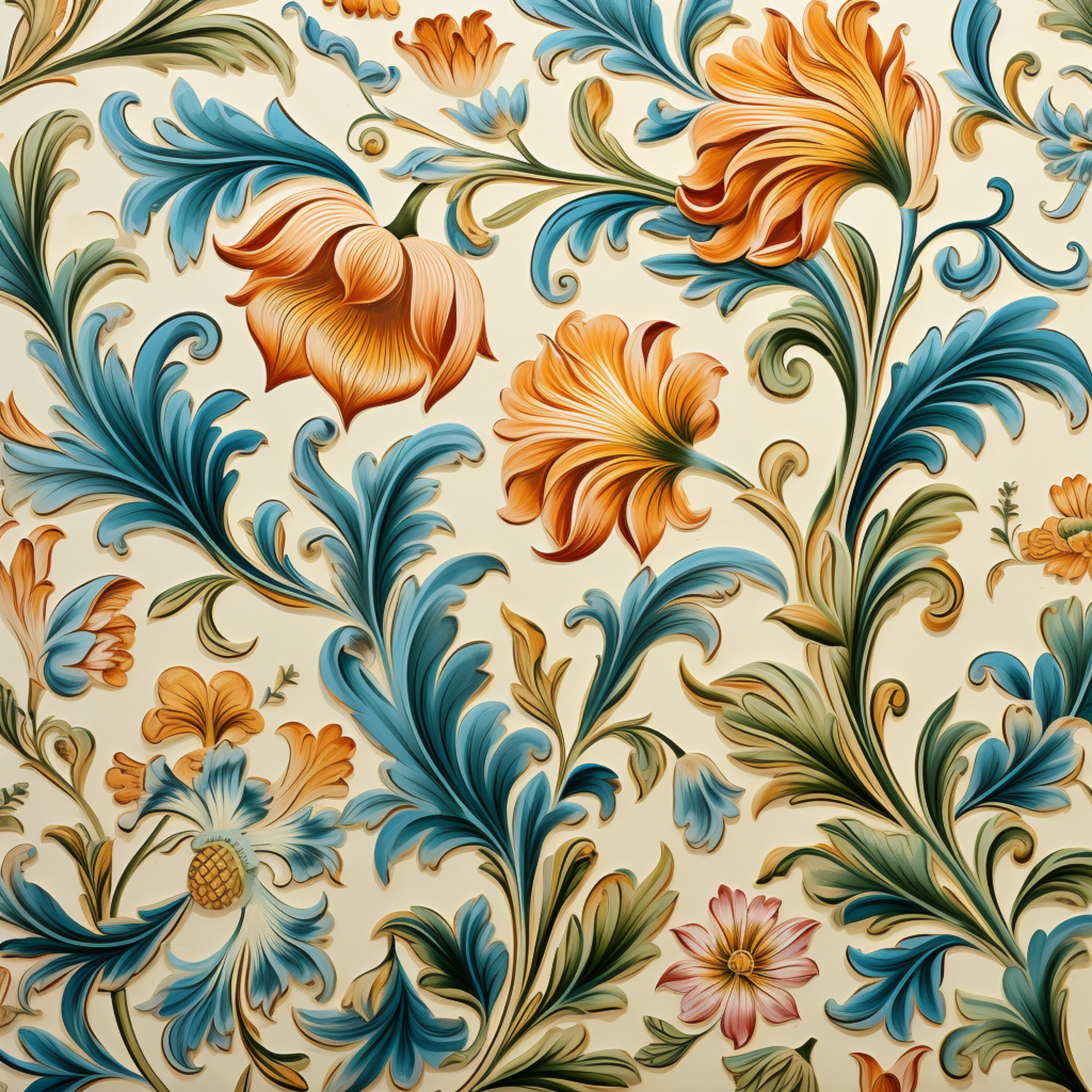 Florentine Paper, Digital Paper, Florentine, Paper Craft, Digital ...