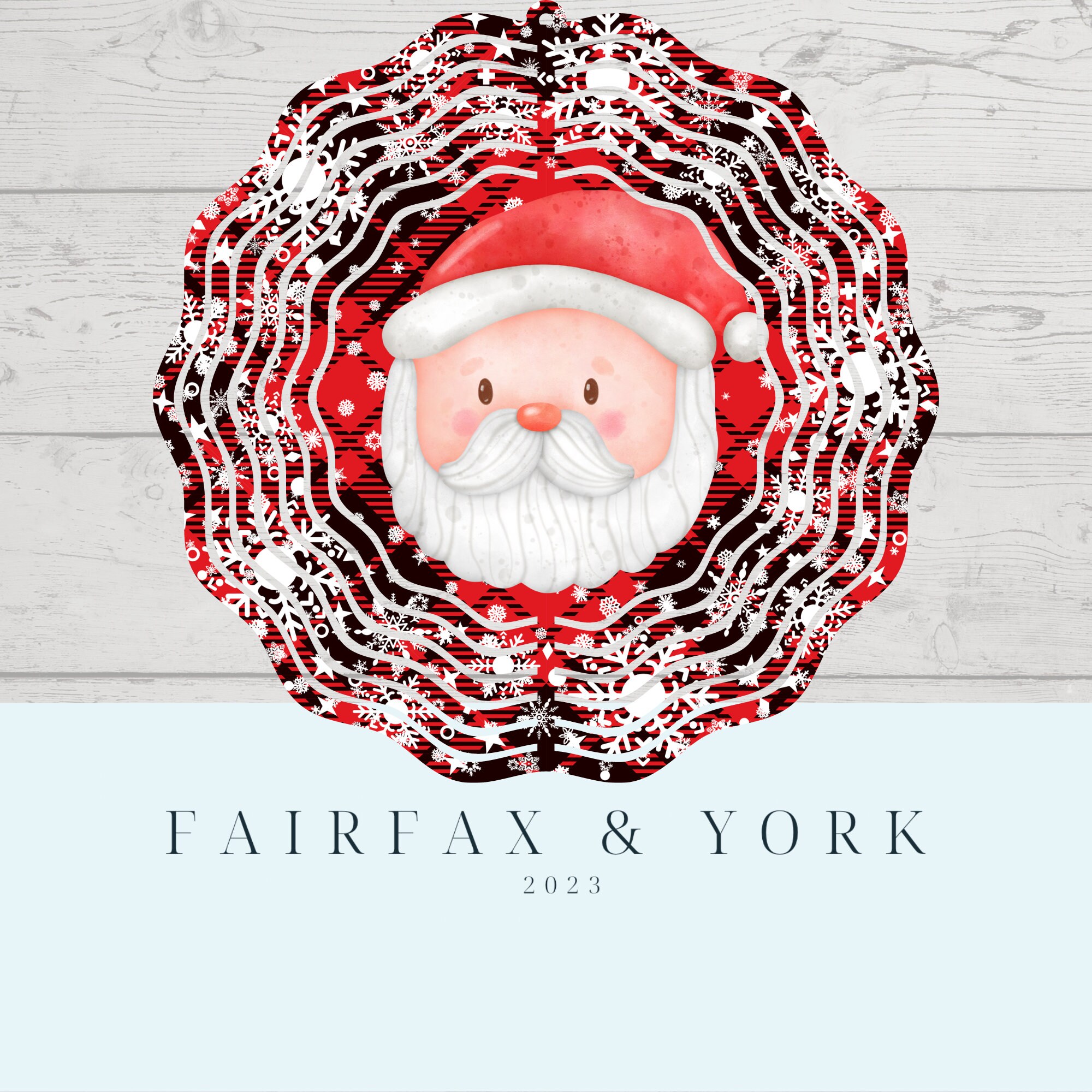 Santa Wind Spinner, Spinner Png, Wind Spinner Design, Christmas PNG ...