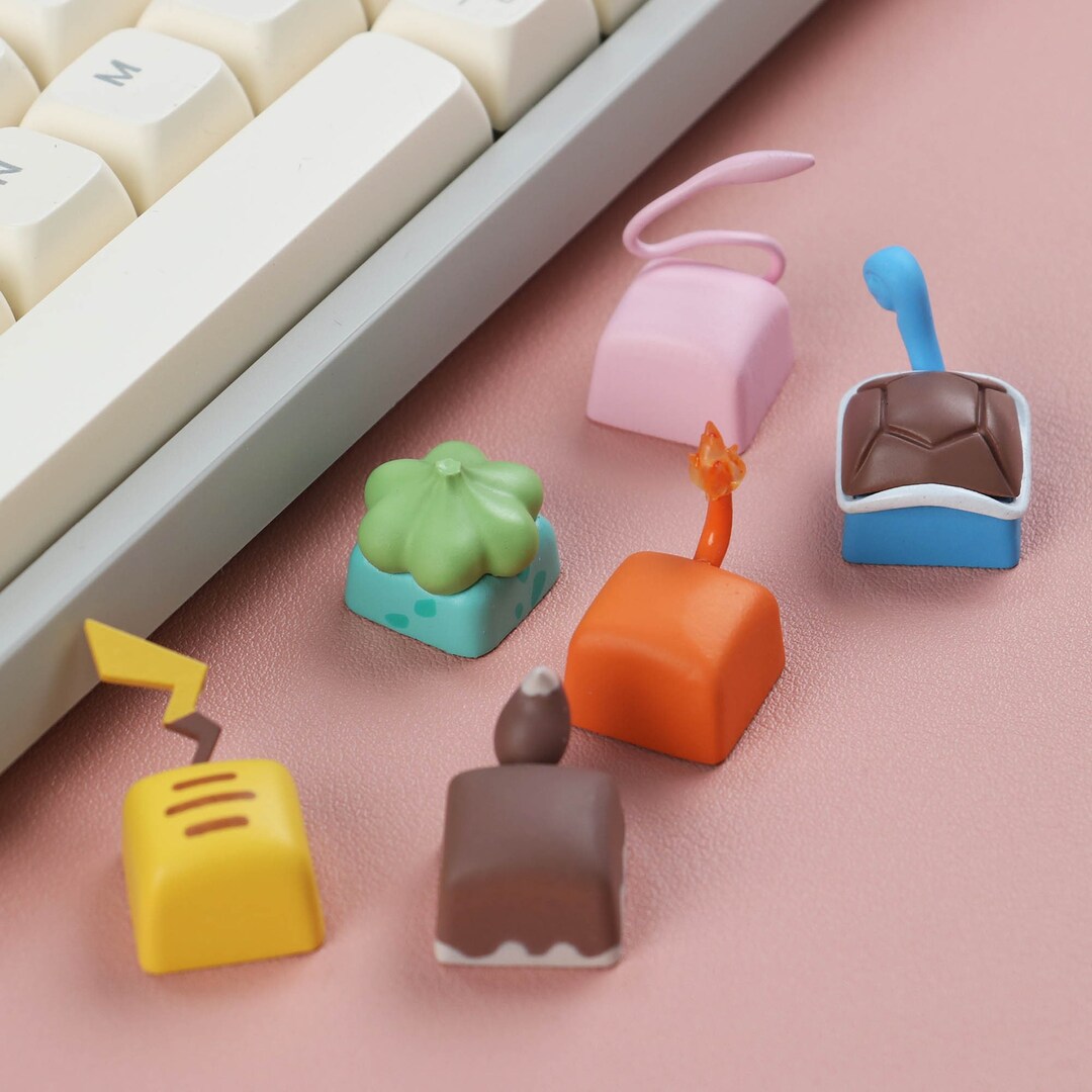 Anime Keycaps, Key Cap Set, Cartoon Mechanical Keycaps, Cute Keycaps ...