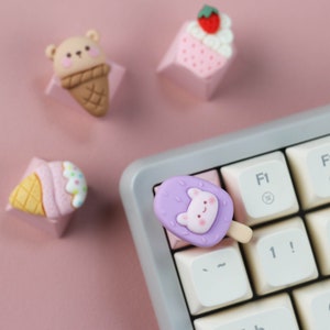 Cartoon Mechanical Keycaps, Cartoon Keycaps, Great Gift, Handmade ...