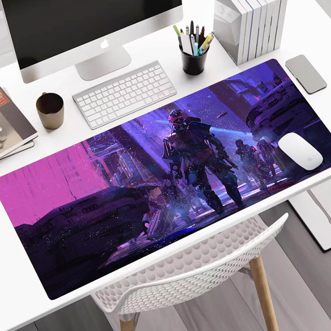Classic Cyberpunk Mouse Pad, 3 Sizes, Sci Fi Mousepad, Gamer Mousepad ...