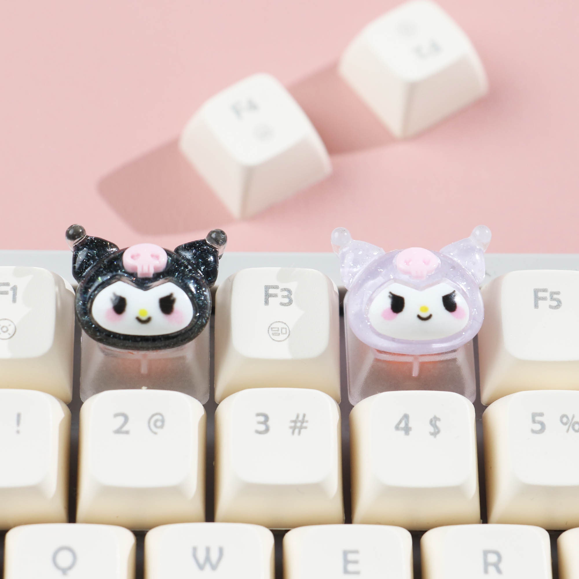 Kawaii Transparent Keycap Anime Keycaps Cartoon Keycaps - Etsy Australia