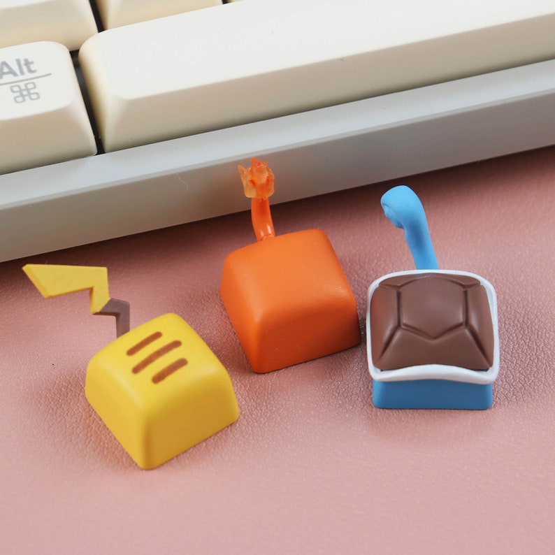 Anime Keycaps Key Cap Set Cartoon Mechanical Keycaps Cute - Etsy