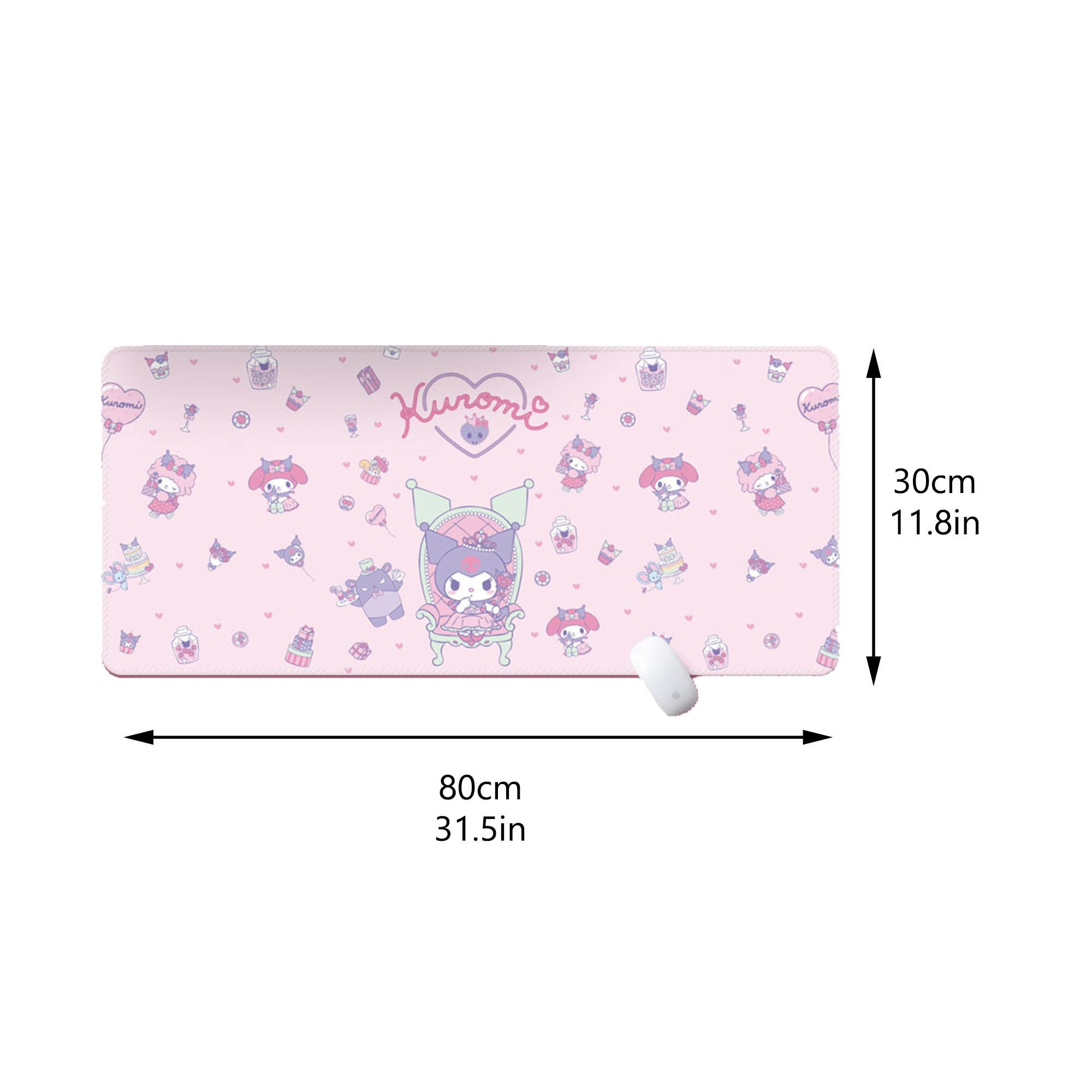 Cartoon Keyboard Pad, Cute Mouse Pad, Large Anime Desk Mat, Cartoon ...