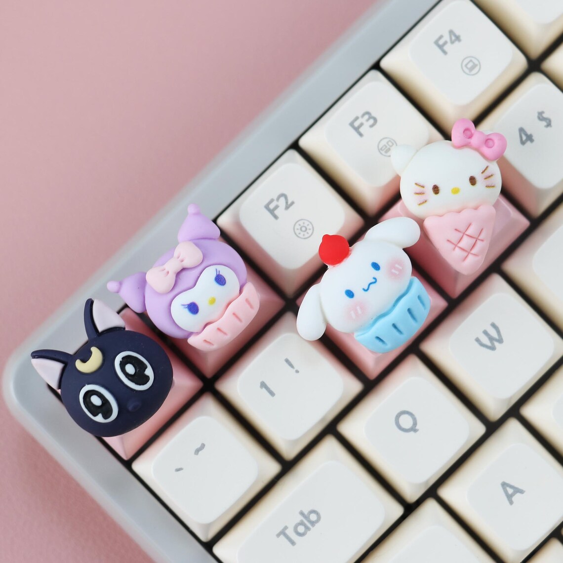 Cartoon Keycaps, 3d Keycaps, Cartoon Mechanical Keycaps, Gamer Gift ...