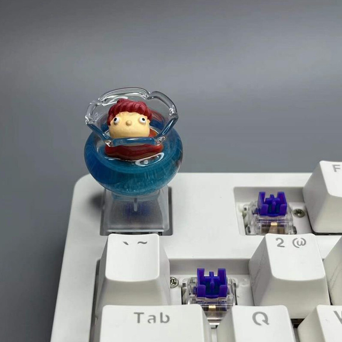 Anime Resin Keycaps, Esc Keycap, Handmade Custom Keycap, Mechanical ...