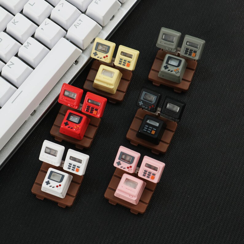 3 in 1 Gameboy Keycap Set, Mechanical Keycap, Resin Keycap, Custom ...