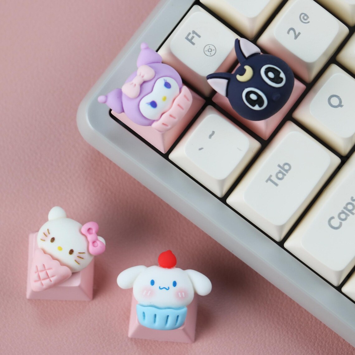 Cartoon Keycaps 3d Keycaps Cartoon Mechanical Keycaps Gamer - Etsy UK