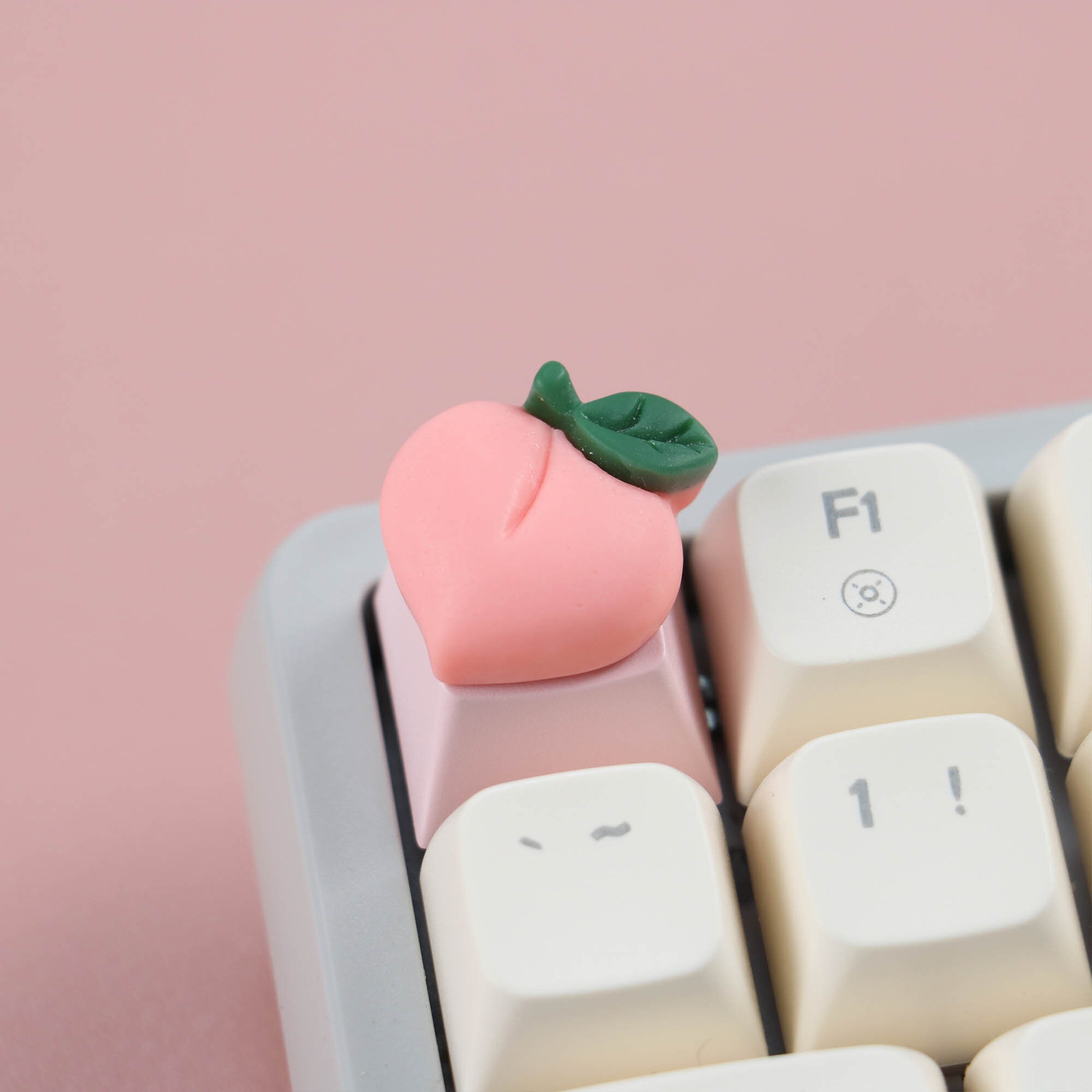Cute Animal Keycaps, Kawaii 3d Keycap, Pink Cute Keycap, Cute Keyboard ...