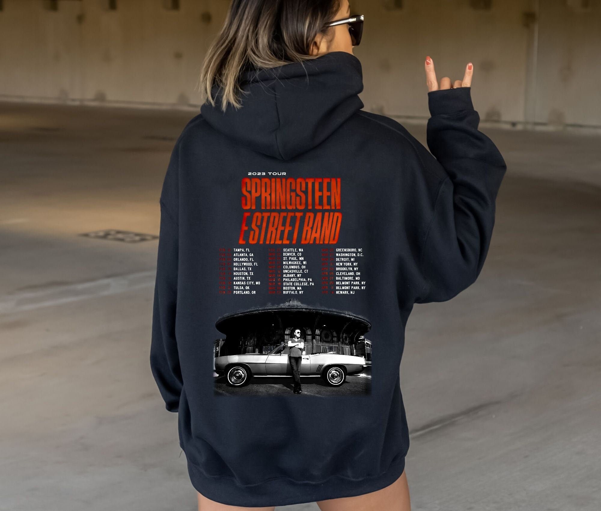 Bruce Springsteen 2023 Tour Shirt, Springsteen n E Street Band Tour ...