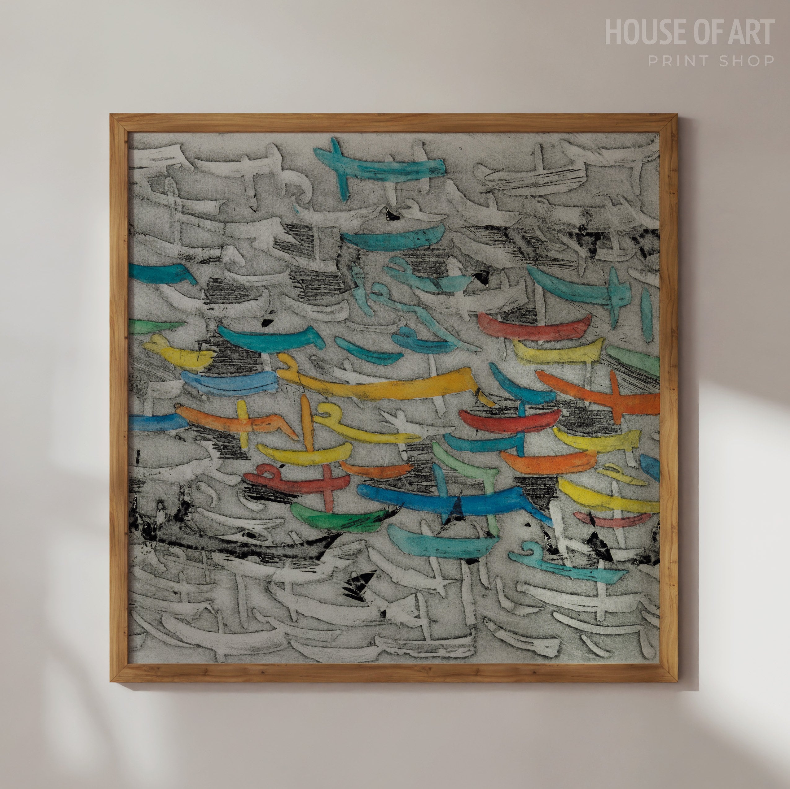 Arabic Calligraphy Etching, Modern Arabic Art, Hurufiyya Scratch Art ...