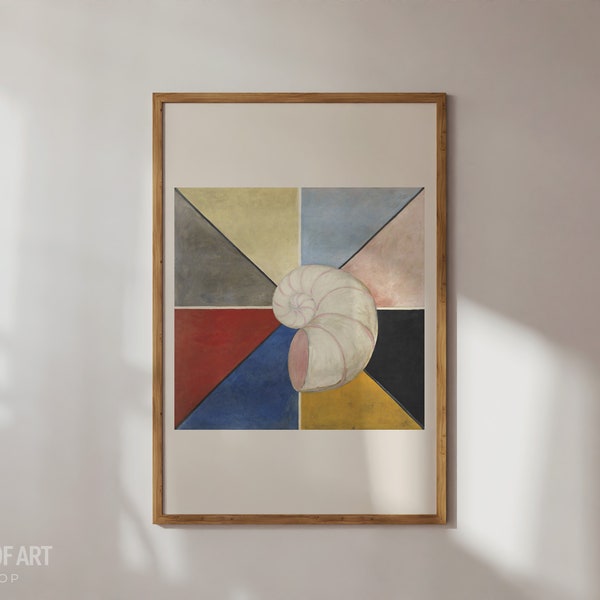 Shell Art Print - Etsy