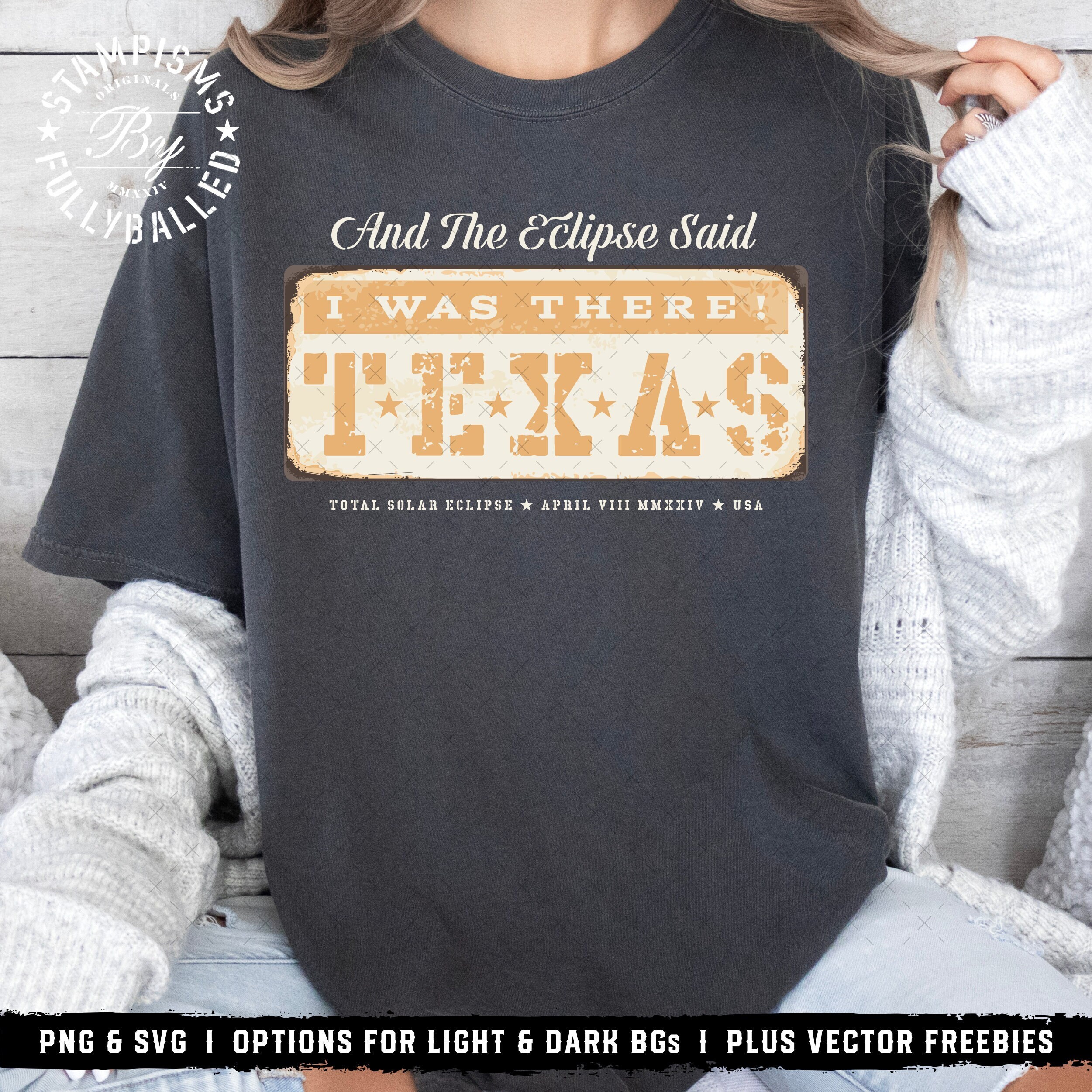 Texas Solar Eclipse 2024 Shirt Svg, Eclipse Shirt Png, Astronomy Lovers ...