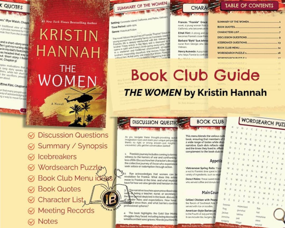 The Women Book Club Guide by by Kristin Hannah (PDF Download ...