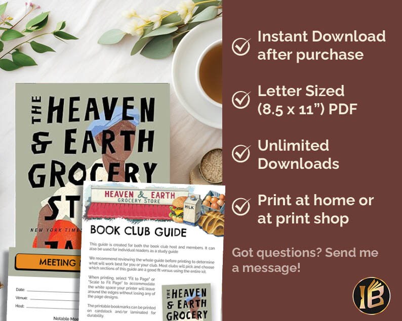 The Heaven And Earth Grocery Store Book Club Guide Kit Discussion