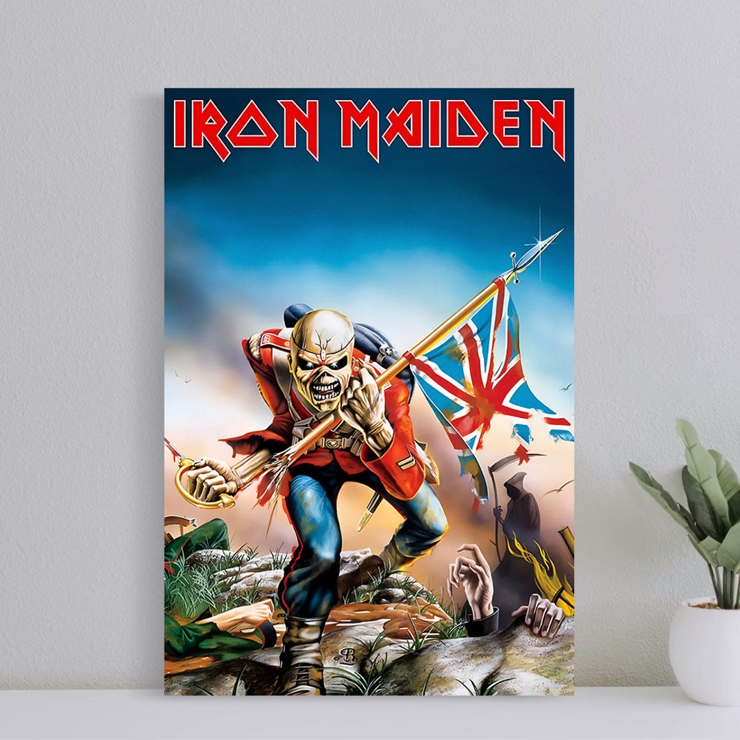 Iron Maiden the Trooper Poster Film Print Wall Art Art - Etsy
