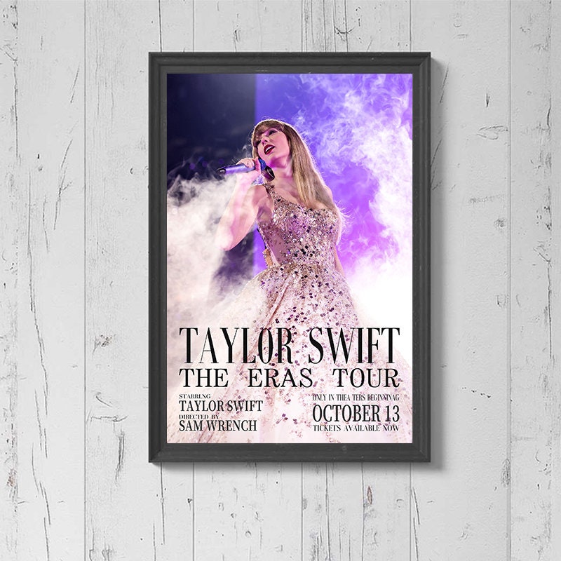 Taylor 2023 Poster, The Eras tour Concert Poster sold by Maria ...