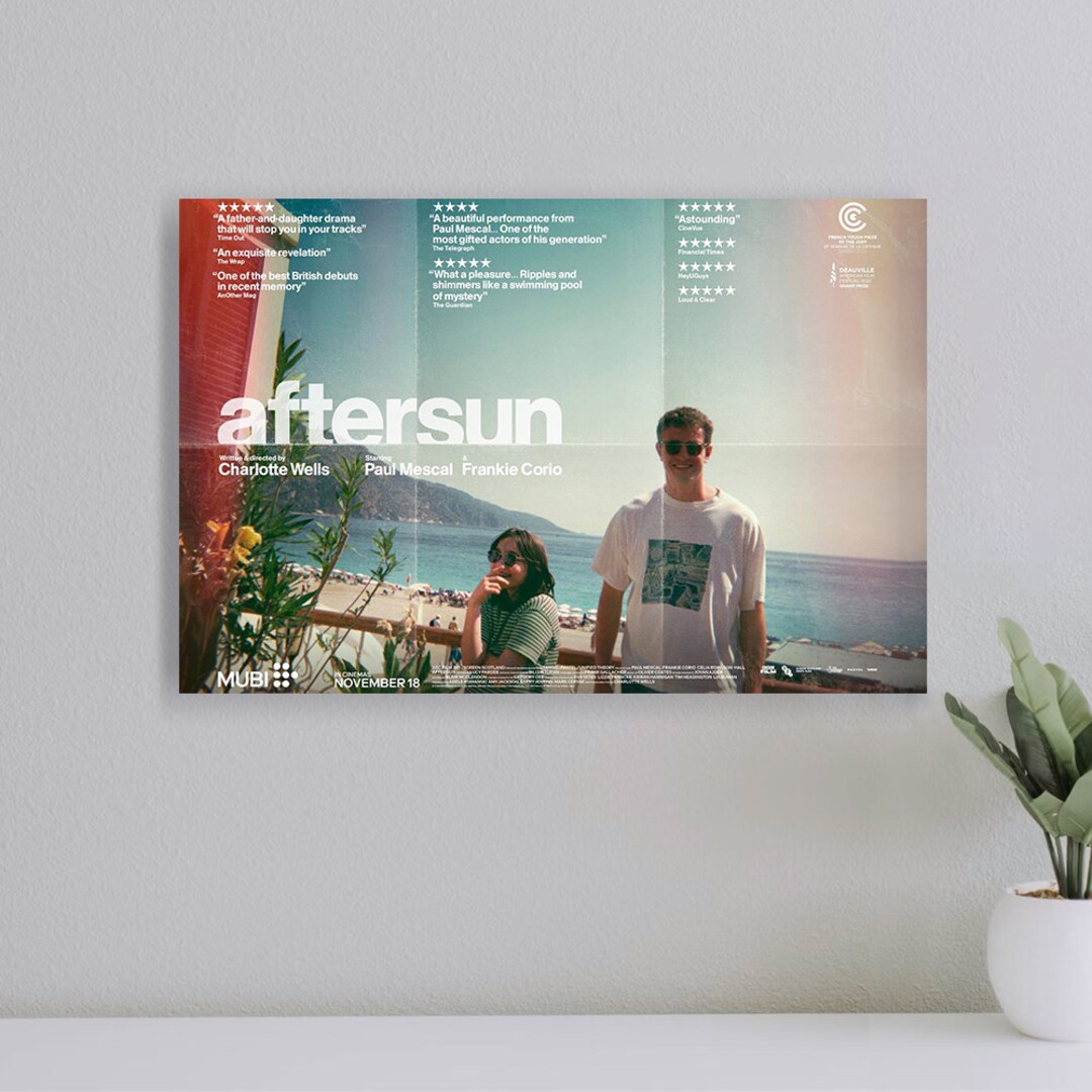 Aftersun Movie Poster, 2023 Film Art Print, Art Poster for Gift ...
