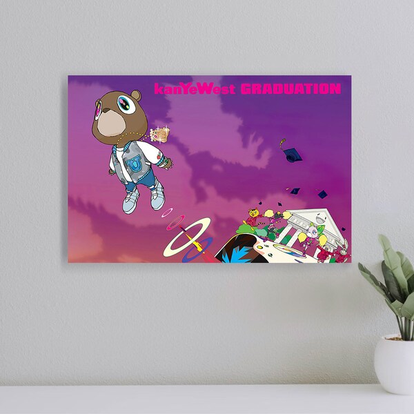 Graduation Kanye West Poster - Etsy