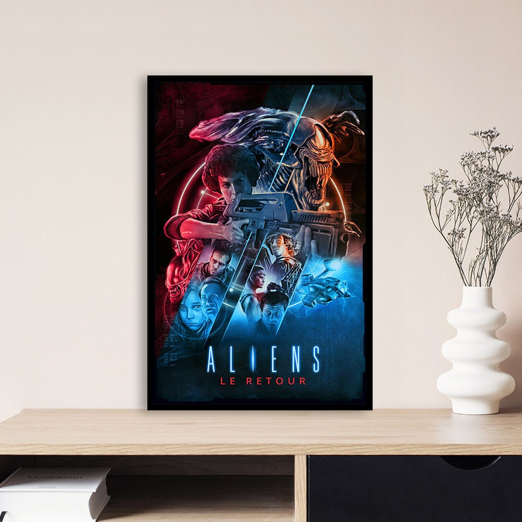 Aliens Movie Poster, Wall Art Film Print, Art Poster for Gift sold by ...
