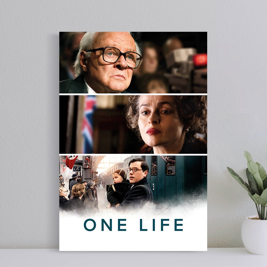 One Life 2023 Movie Poster, Wall Art Film Print, Art Poster for Gift ...