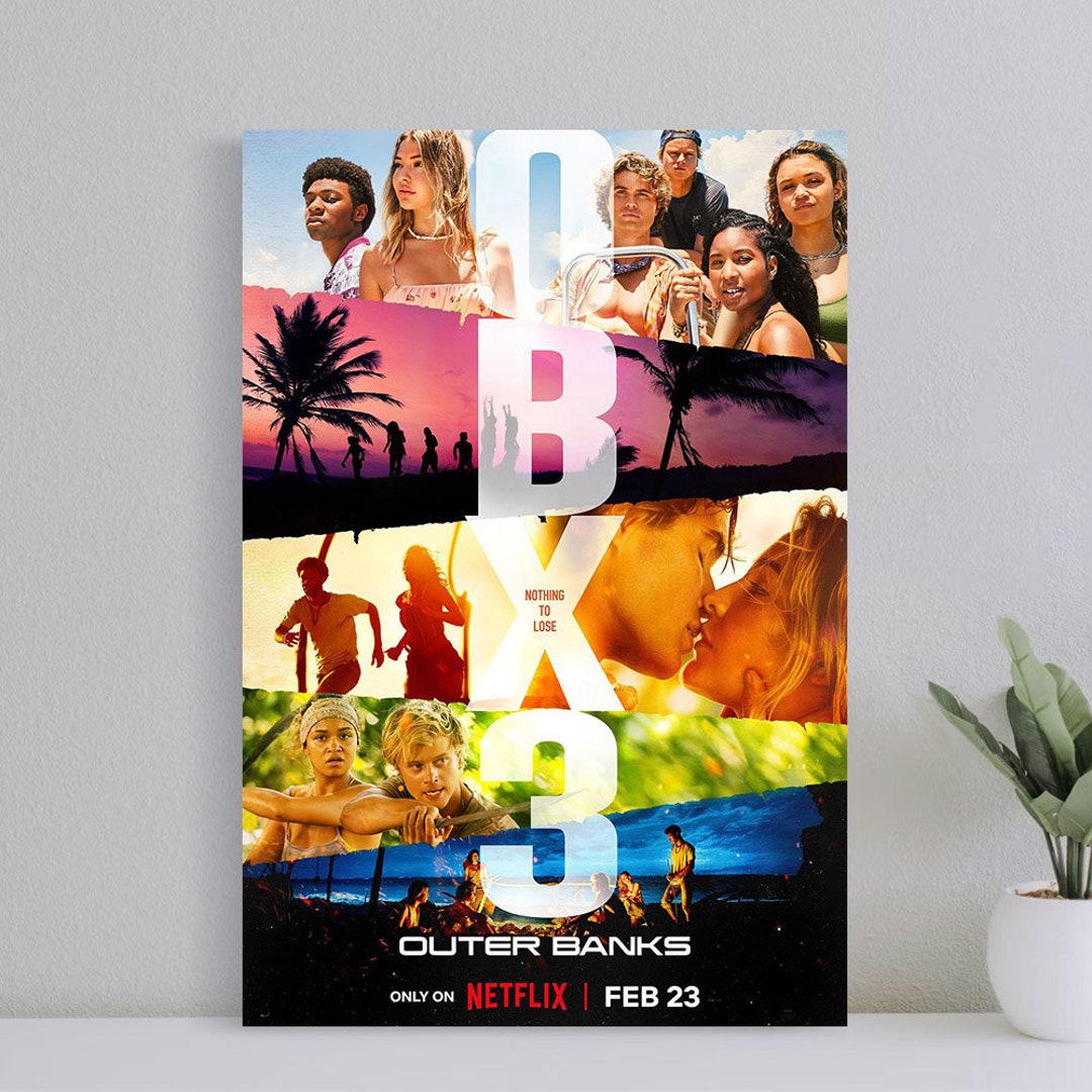 Outer Banks Movie Poster, Outer Banks Film Print, Wall Art Film Print ...