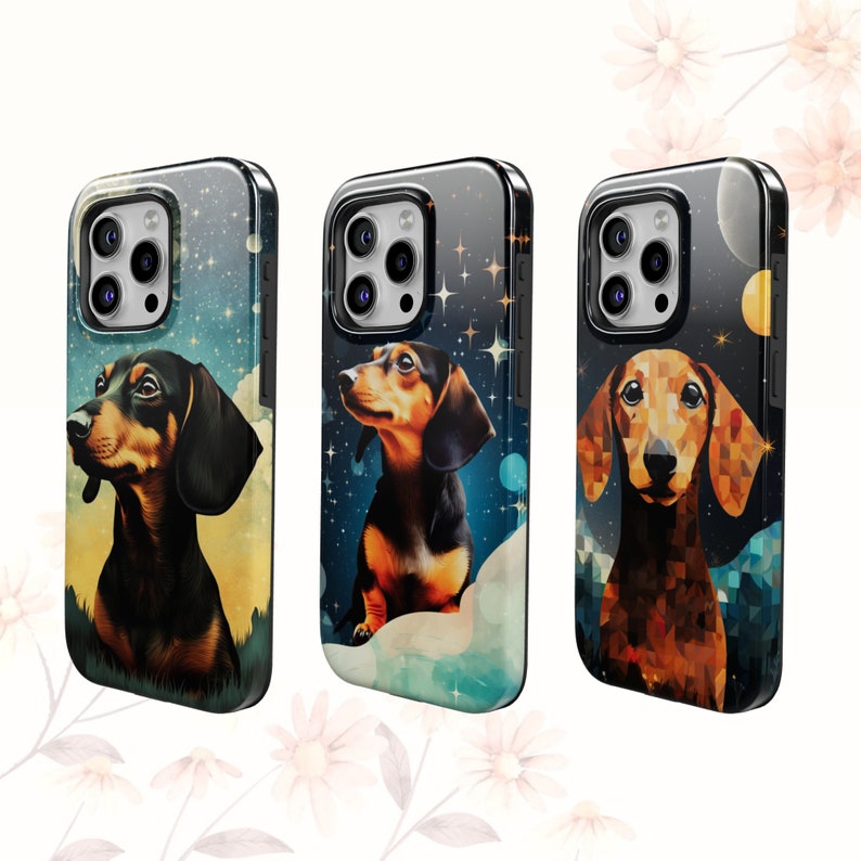Sausage Dog Phone Case Dachshund Cover for iPhone 15pro, 14, 13, 12, 11 ...