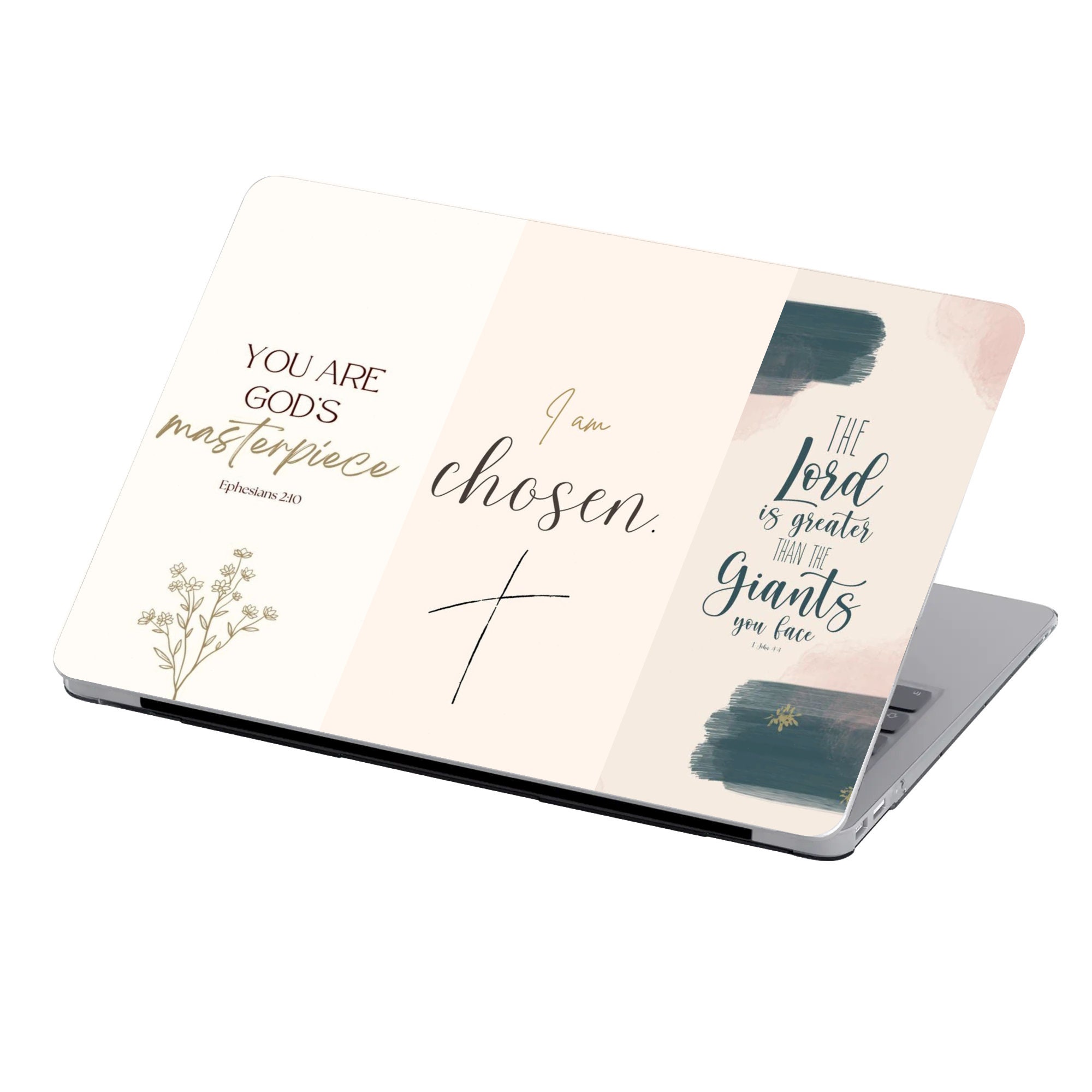 Christian MacBook Case: Bible Verse Laptop Cover, God Hard Bumper - Etsy