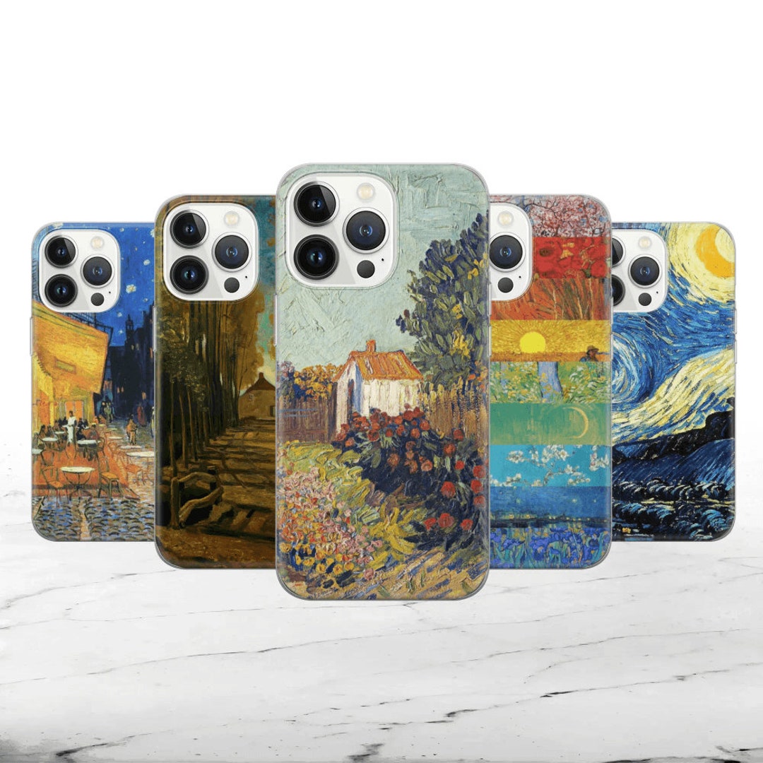 Vincent Van Gogh Phone Case Iconic Art Cover for iPhone 16 15 14 13 12 ...