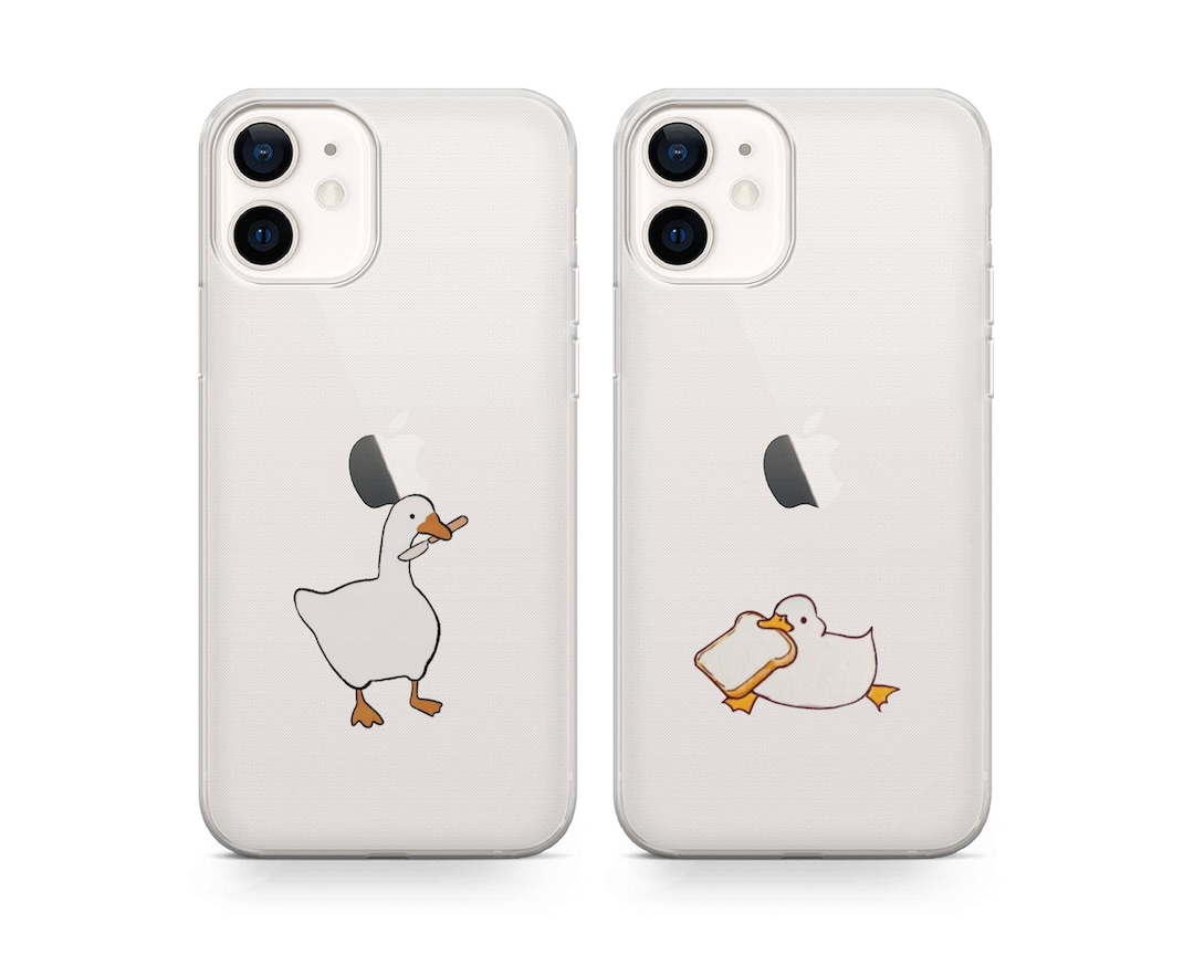Funny Duck Couple Matching Phone Cases, Cover for Iphone, Samsung and ...