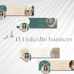 Linkedin Banner Canva, Linkedin Banner Templates, Editable Linkedin ...