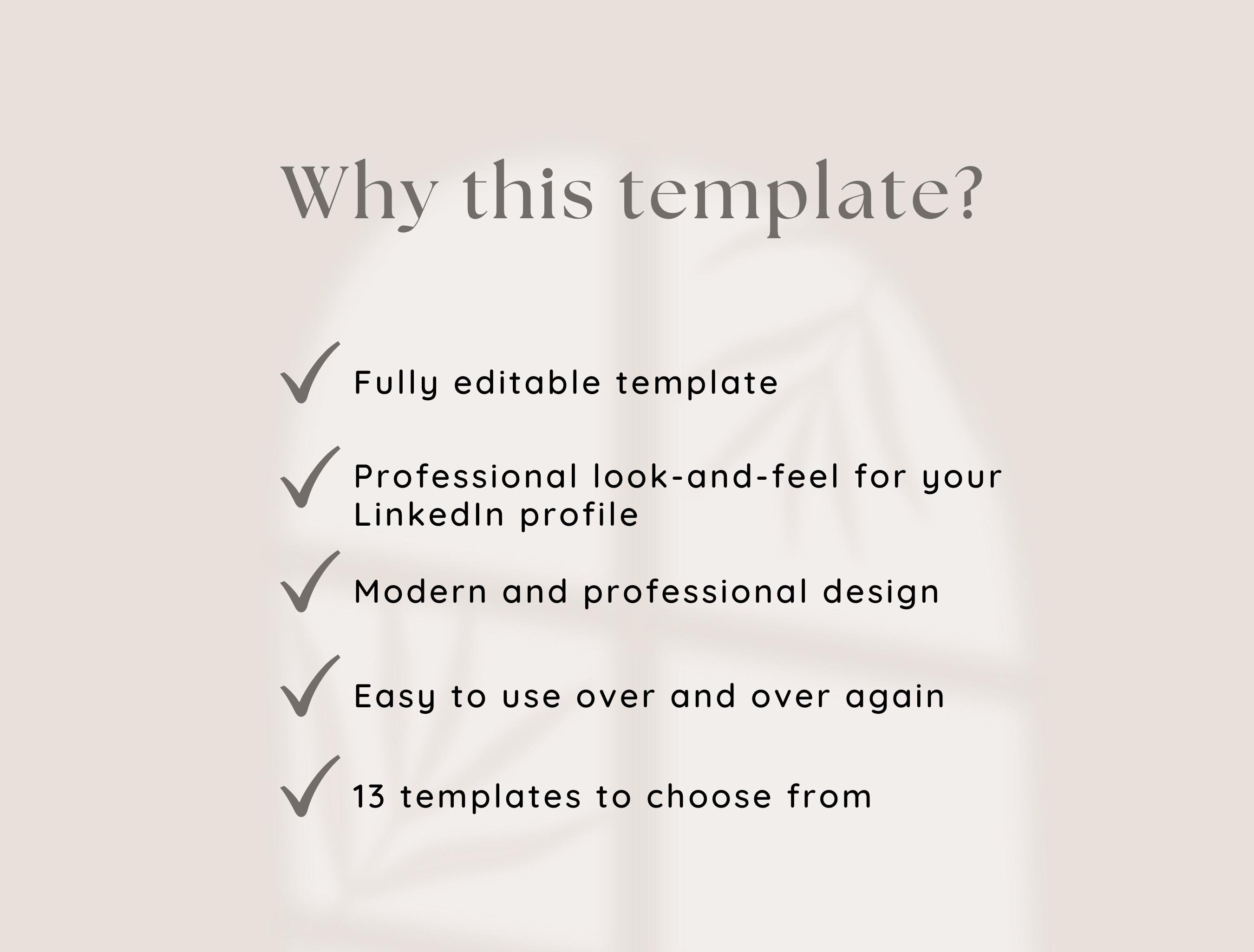 Professional Linkedin Banner Canva Linkedin Template Editable Linkedin ...