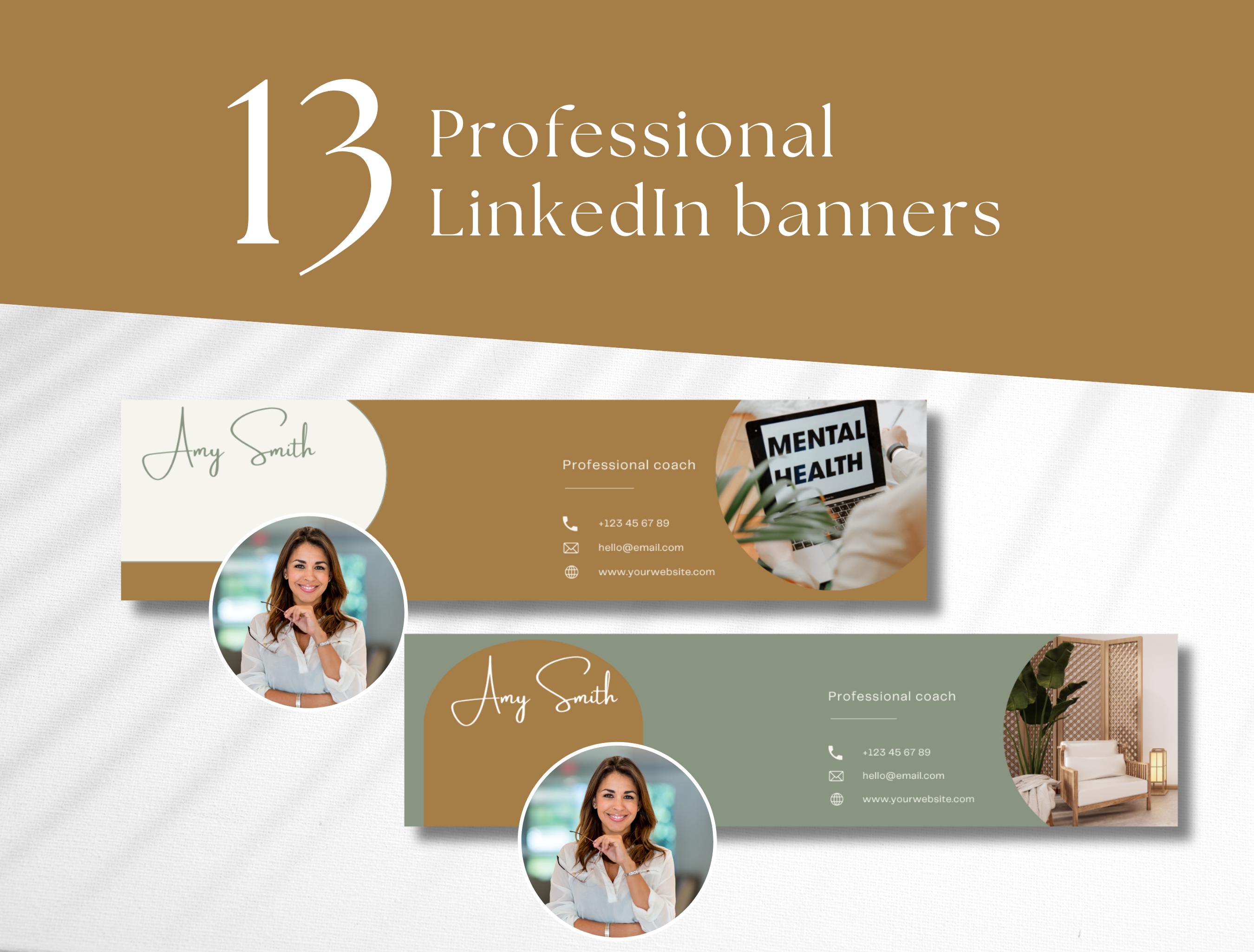 Elegant Linkedin Banner Linkedin Template Editable Linkedin Banner ...