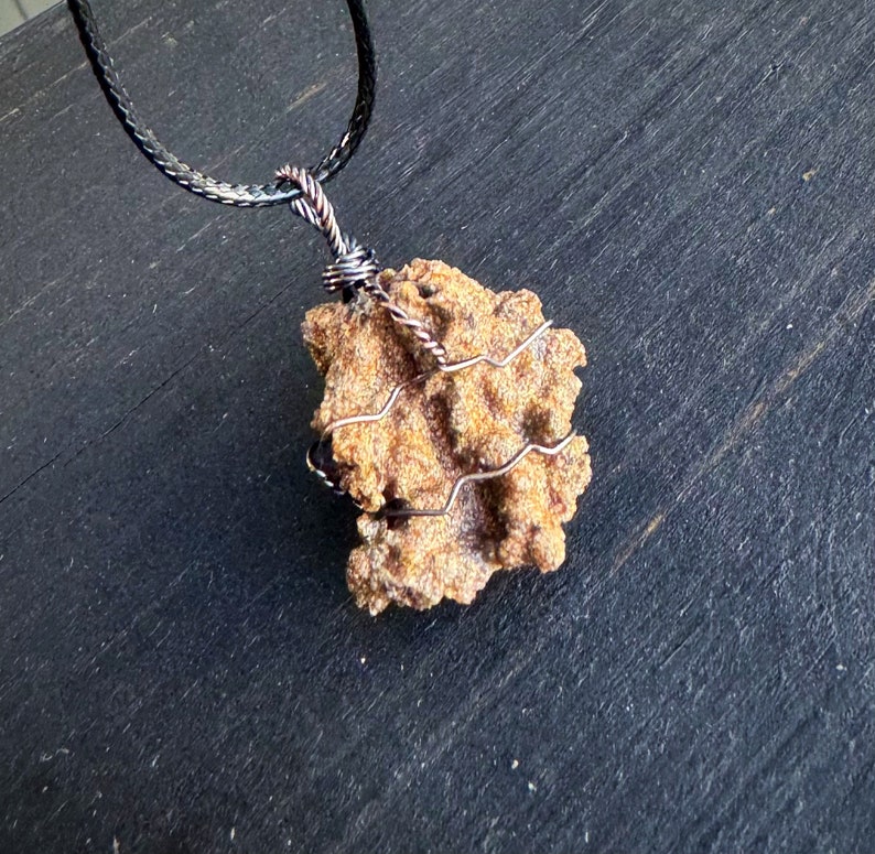 Manifestation Power Fulgurite Pendant Prayer Pipe Stone - Etsy