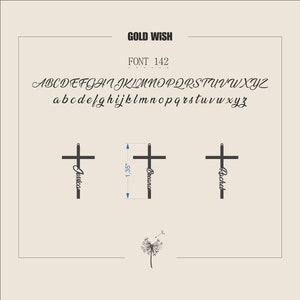 Cross Name Necklace, Baptism Gift, Personalized Cross Necklace With ...