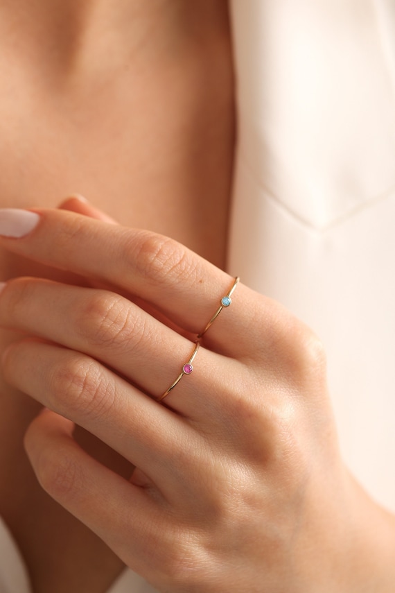 Vedder en vedder birthstone ring store