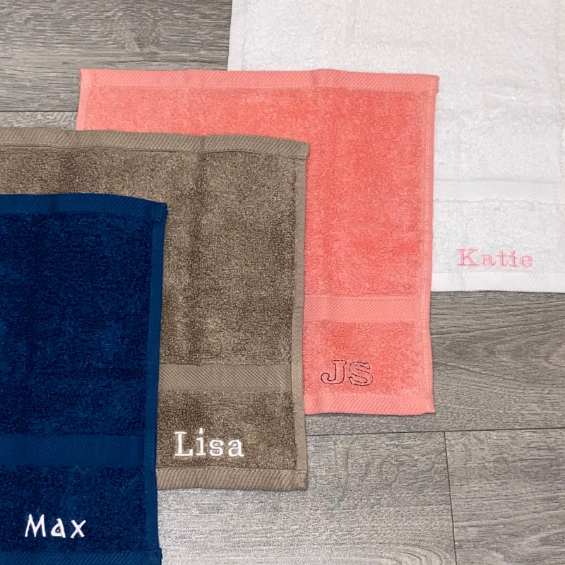 Personalised Face Washcloth - Etsy UK