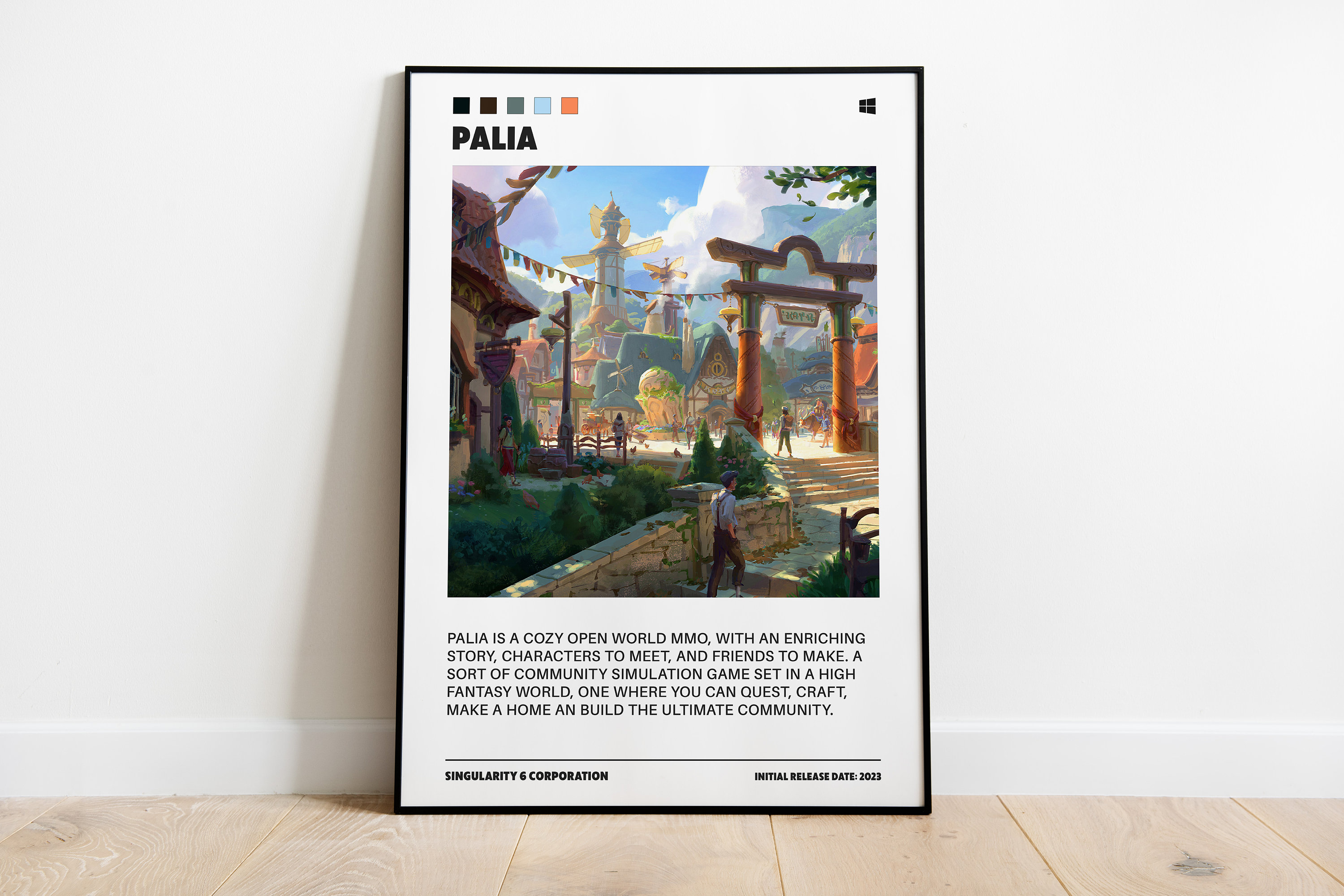 Palia Game Poster, Cozy Gamer, Cozy Games, Gaming Room Prints, 3 Sizes ...