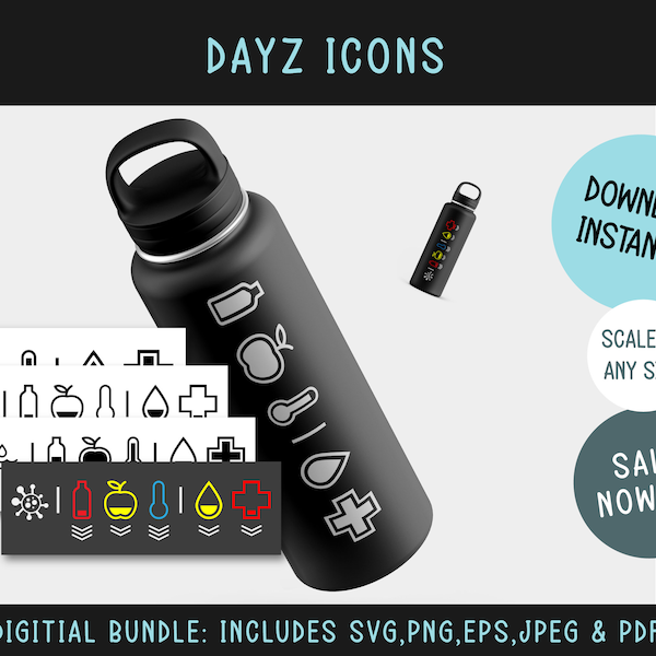 Dayz Health Icons - Etsy
