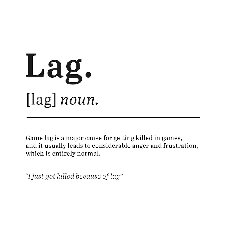 Printable Gaming Posters | Set of 3 | Ragequit | Lag | Noob ...