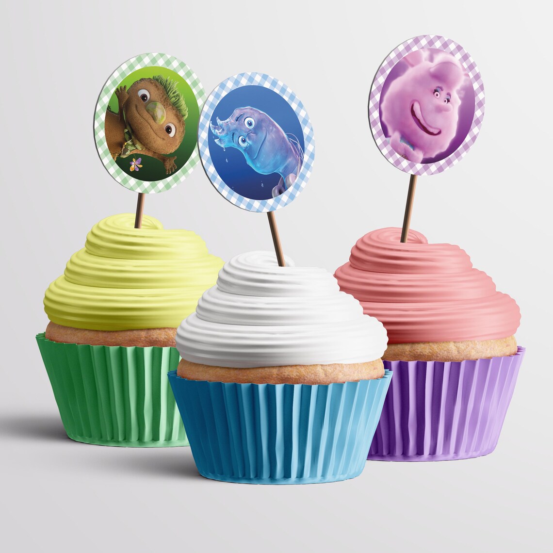 Elemental Cake and Cupcake Topper | Elemental Movie Print | Ember Wade ...