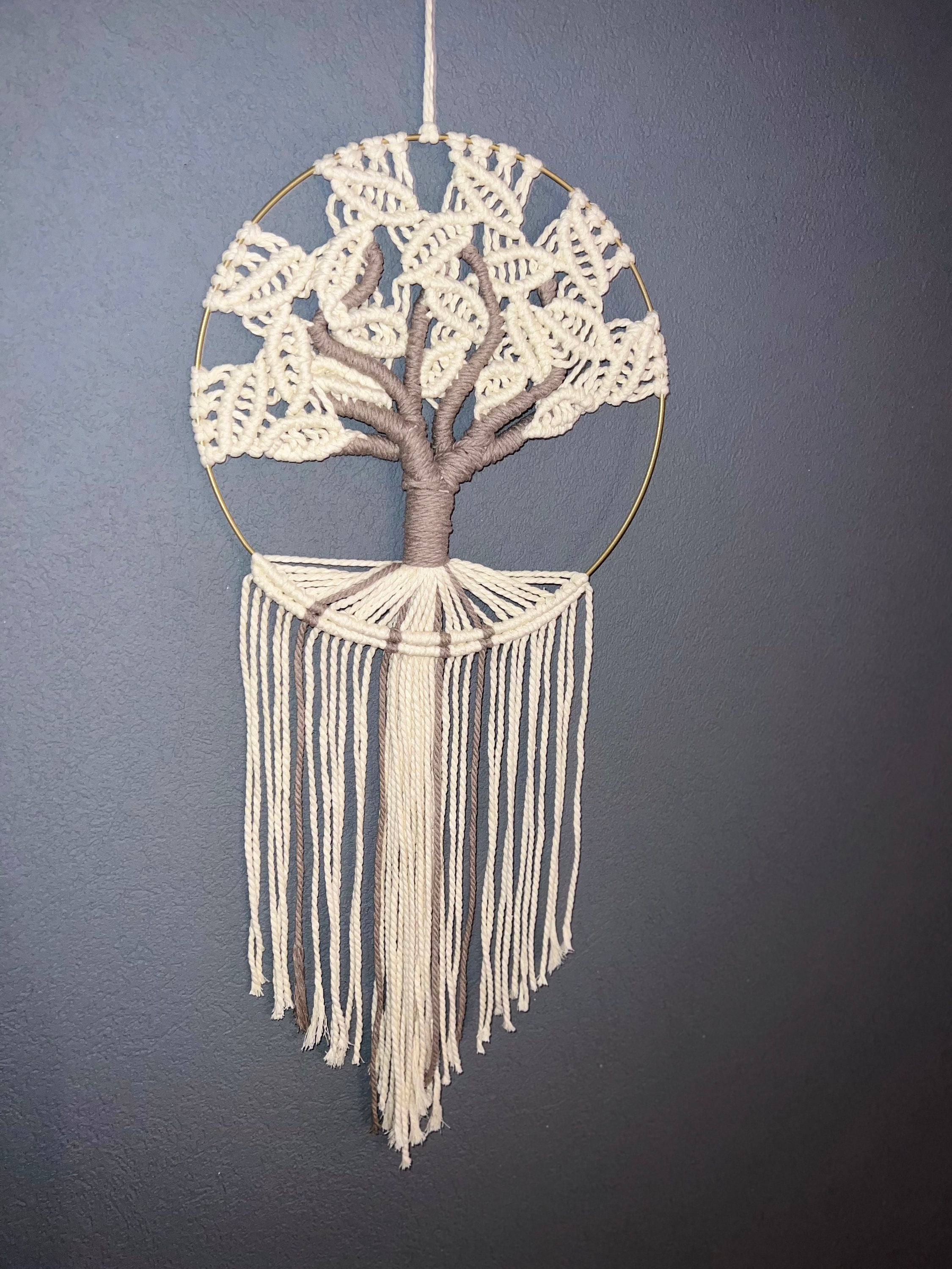 Bohemian Tree of Life, Tree of Life Macrame Wall Hanging, Handmade ...